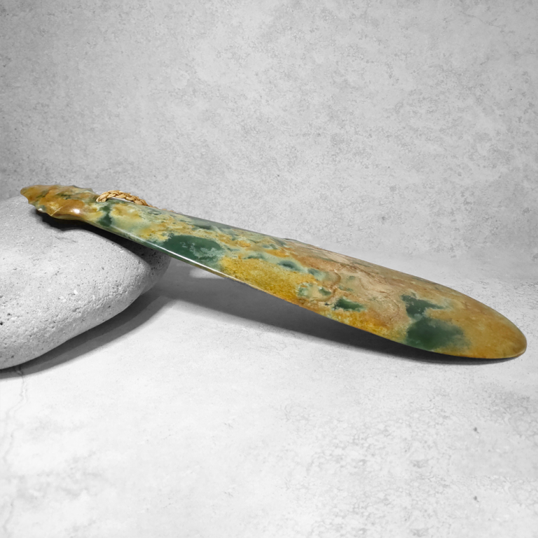 Alex Sands - Flower Jade Mere (310mm #27-56 Ag) - Kura Gallery: Maori ...