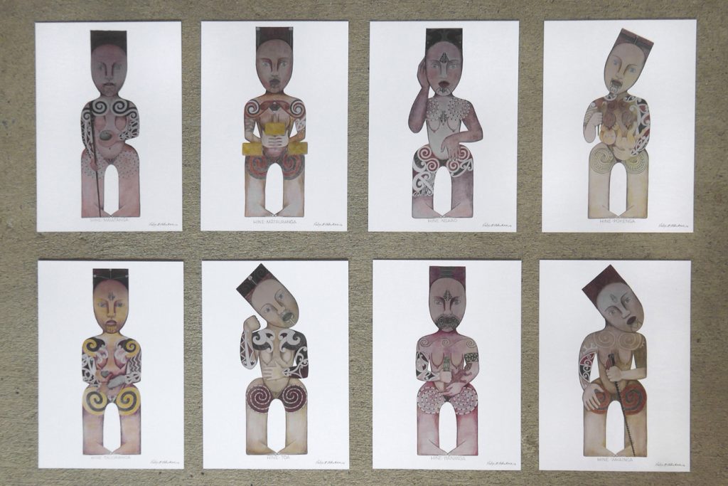 Robyn Kahukiwa – Framed Nga Pou Wahine prints – Kura Gallery: Maori and ...