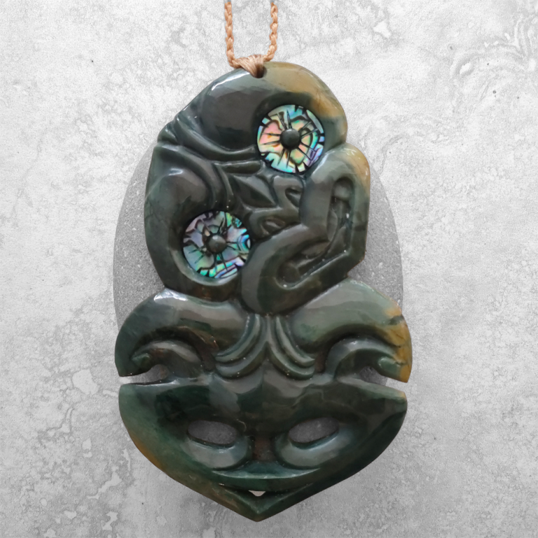 Yuki Tanaka - Hei Tiki (135mm #14-16 Ag) - Kura Gallery: Maori and New ...